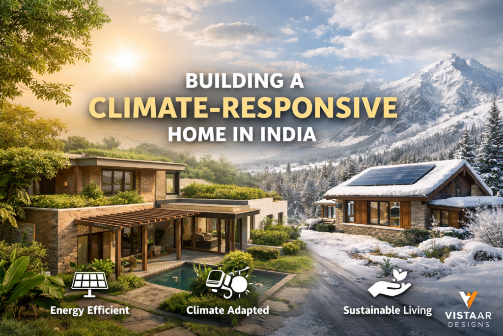 Climate-Responsive Home in India: Smart Design Guide by Vistaar Designs